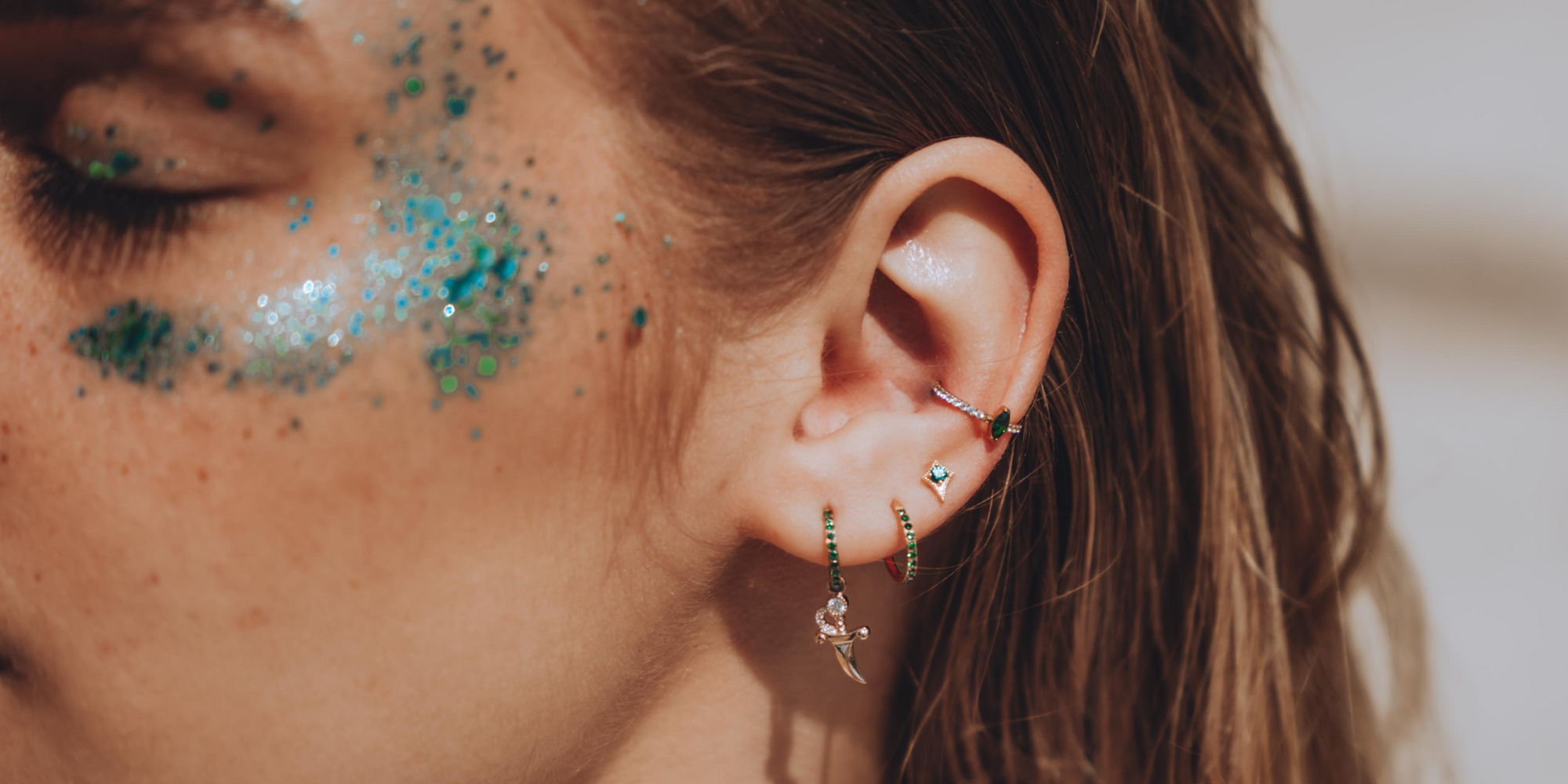 Piercing Titane & Or 14/18K | Obsidian Piercing