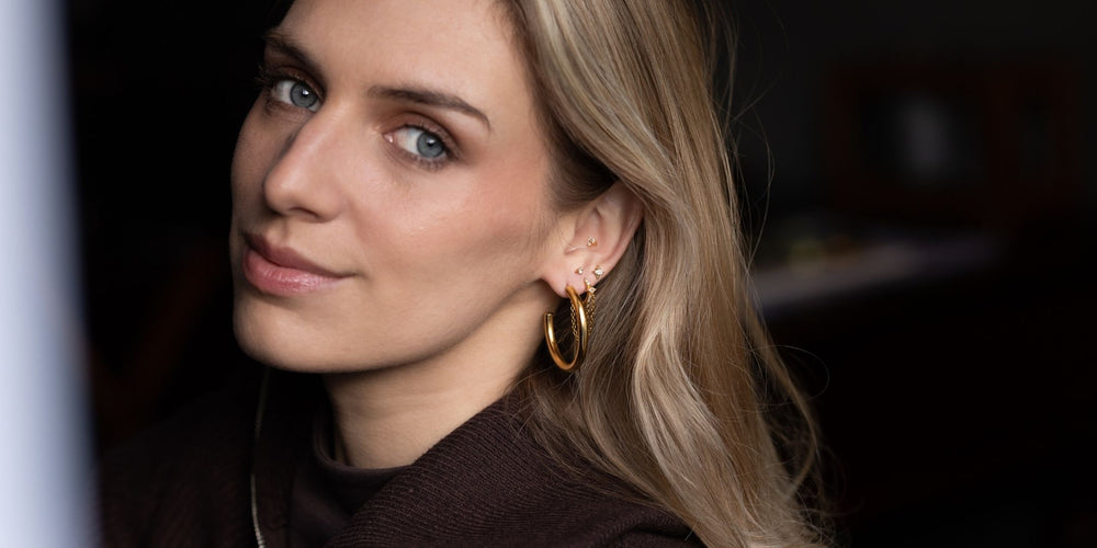 Obsidian Piercing - Bijoux de piercing Titane & Or 14/18K