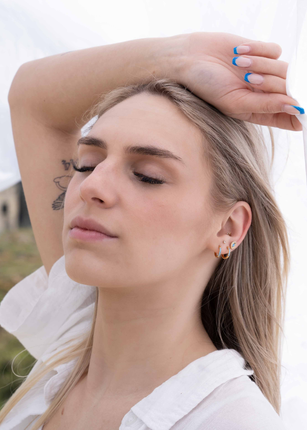 Piercing Titane & Or 14/18K | Obsidian Piercing